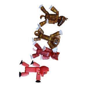 stickbots | Toys | Stikbot 4 Posable Suction Cup Animal Stick Figures ...